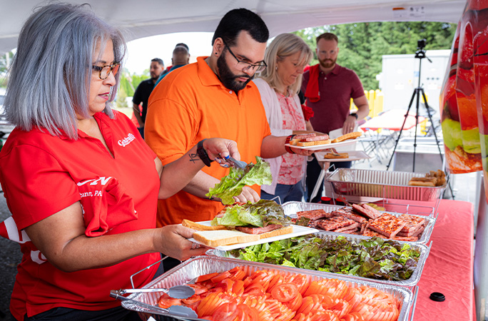 World's longest turkey bacon gobbled up as meat company celebrates with ...