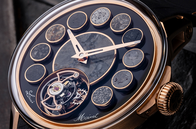 Cosmic watch made with 12 meteorites breaks world record | Guinness ...