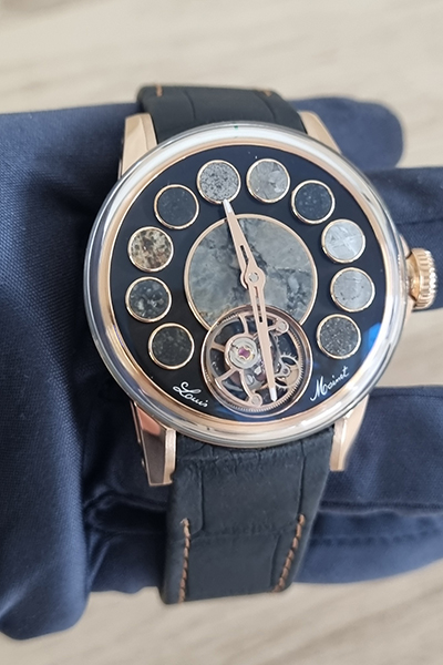 Cosmic watch made with 12 meteorites breaks world record | Guinness ...