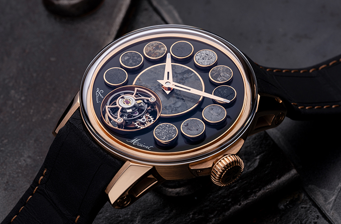 Cosmic watch made with 12 meteorites breaks world record | Guinness ...