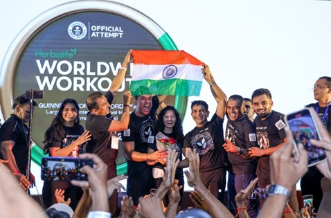 Global health and wellness brand Herbalife sets record with 4,900 ...