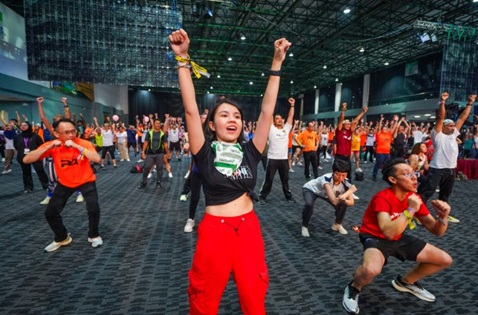 Global health and wellness brand Herbalife sets record with 4,900 people at Worldwide Workout ...