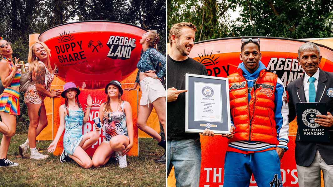 Drinks brand creates largest alcoholic punch made of rum to celebrate ...