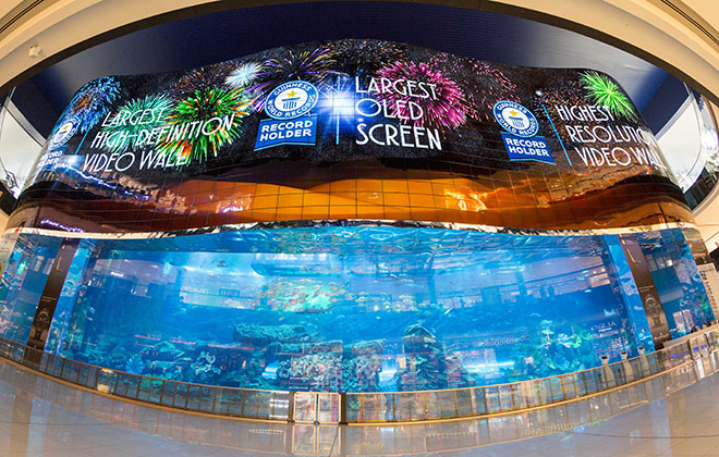 Largest high-definition video wall | Guinness World Records