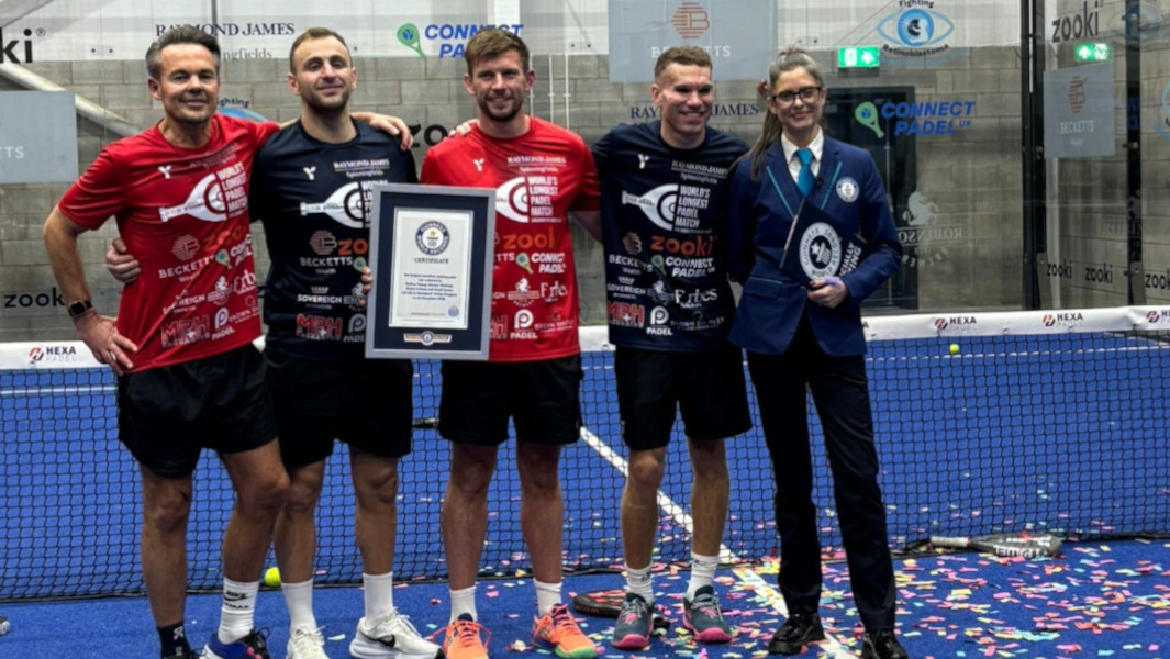 Longest marathon playing padel | Guinness World Records