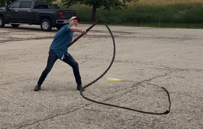 Heaviest whip cracked | Guinness World Records