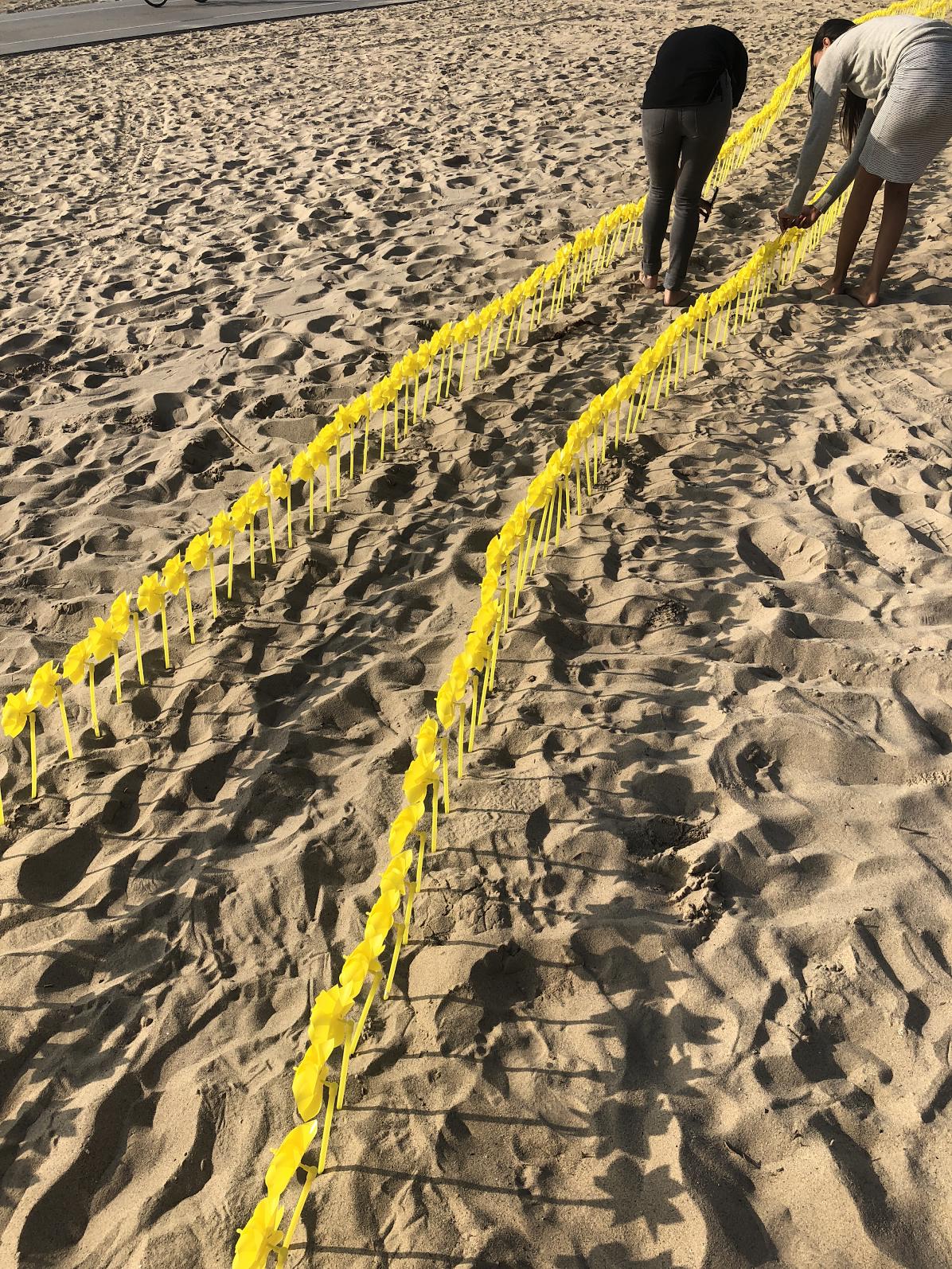 Longest line of pinwheels | Guinness World Records