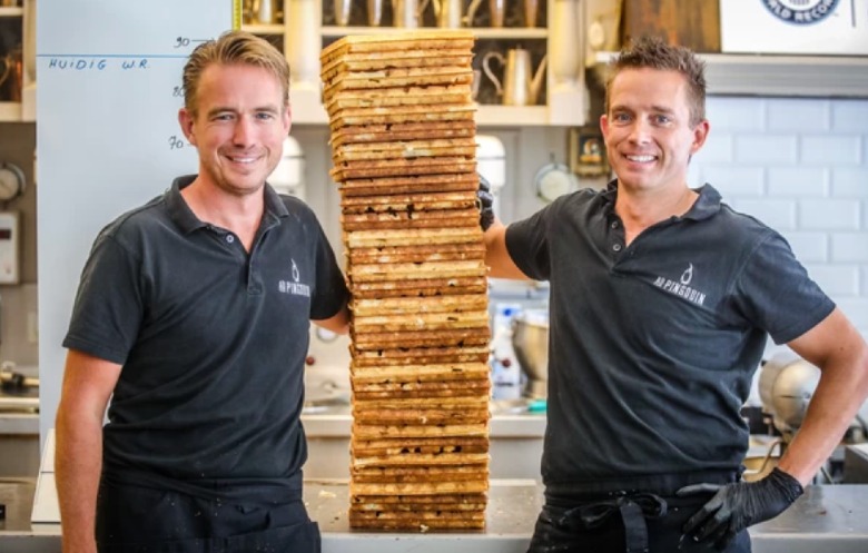 Tallest stack of waffles | Guinness World Records