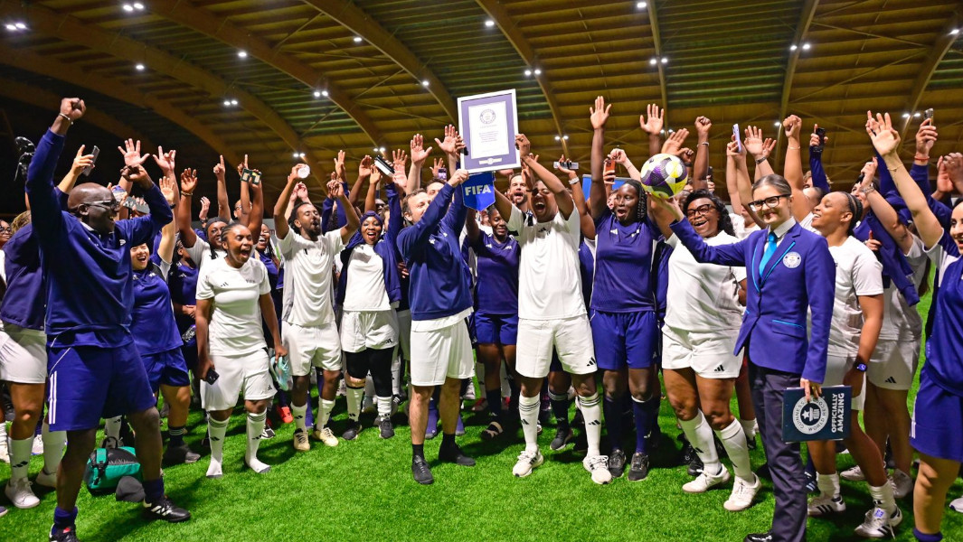 Most nationalities in a football (soccer) exhibition match | Guinness ...