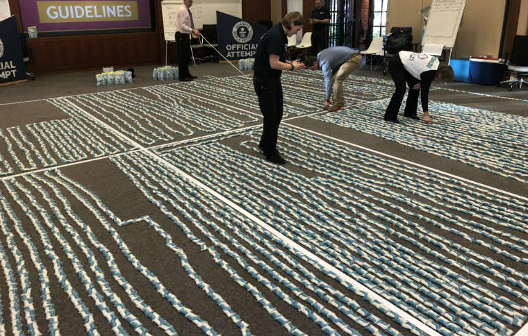 Longest line of detergent capsules/tablets | Guinness World Records