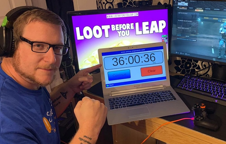 Longest videogame marathon playing a battle-royale game | Guinness ...