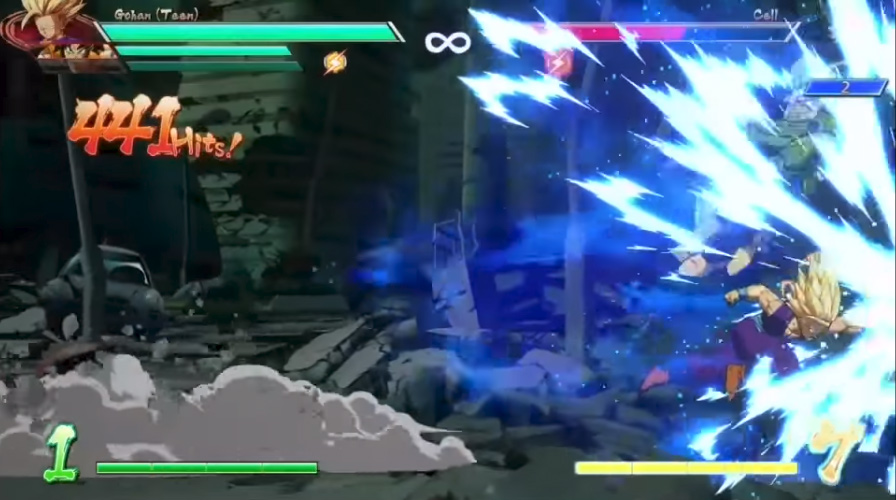 Highest hit point combo with one hand in Dragon Ball FighterZ ...