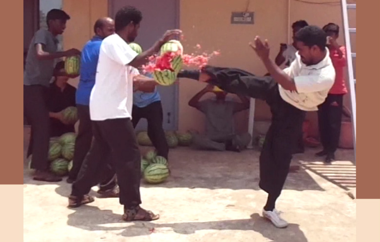 Most watermelons smashed by roundhouse kick in 30 seconds | Guinness ...