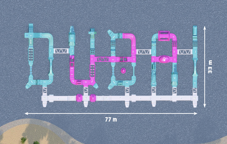 Largest inflatable aqua park | Guinness World Records