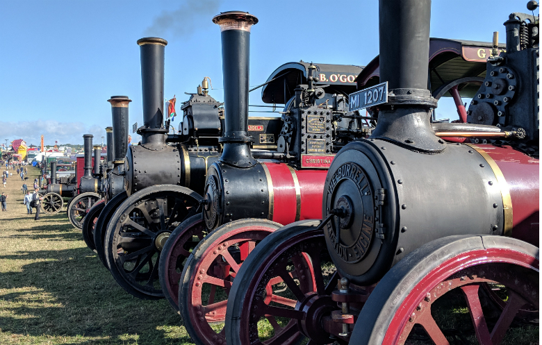 Largest display of steam powered vehicles | Guinness World Records