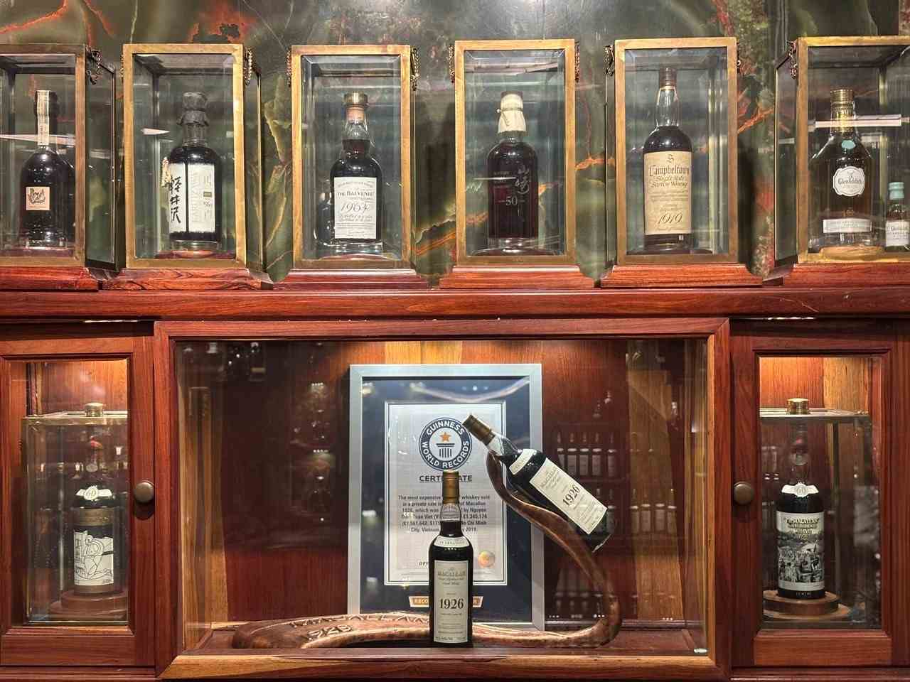 Most valuable whisky / whiskey collection | Guinness World Records
