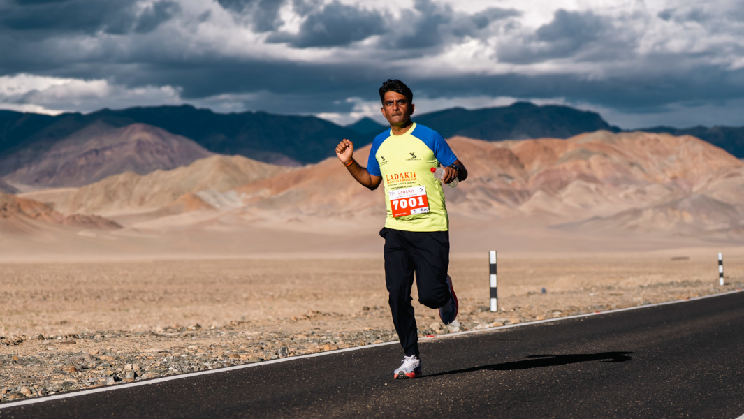 Highest average altitude completion of an ultra marathon distance ...