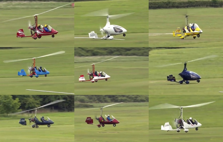 Most autogyros landing on an airfield in 8 hours | Guinness World Records
