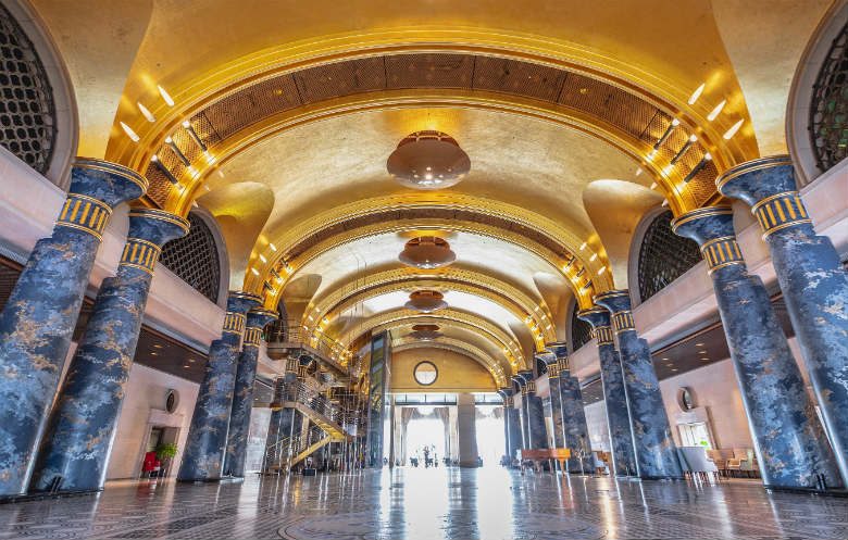 Largest continuous gilded ceiling | Guinness World Records