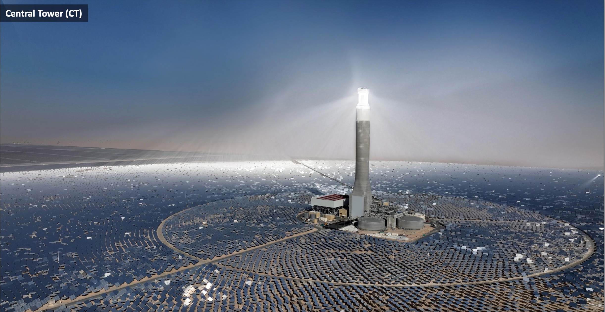 Tallest concentrated solar power tower | Guinness World Records
