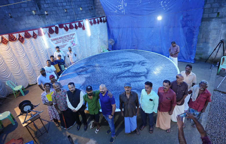 Largest pin and thread art | Guinness World Records