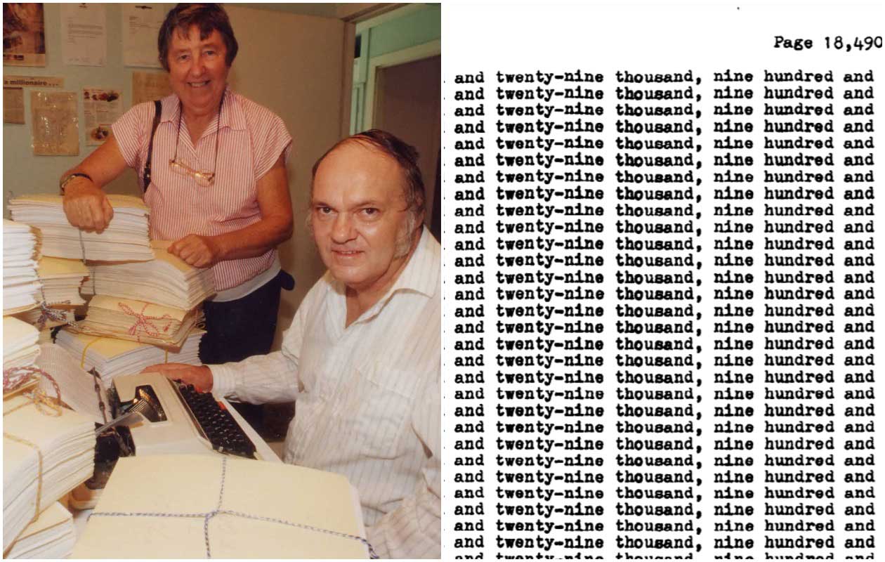 Fastest time to type one to one million | Guinness World Records