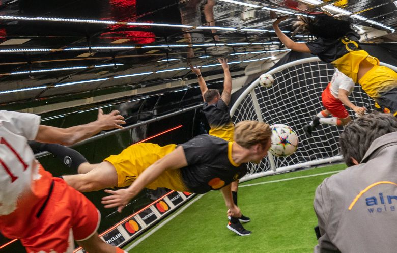 Highest altitude game of football (soccer) on a parabolic flight ...