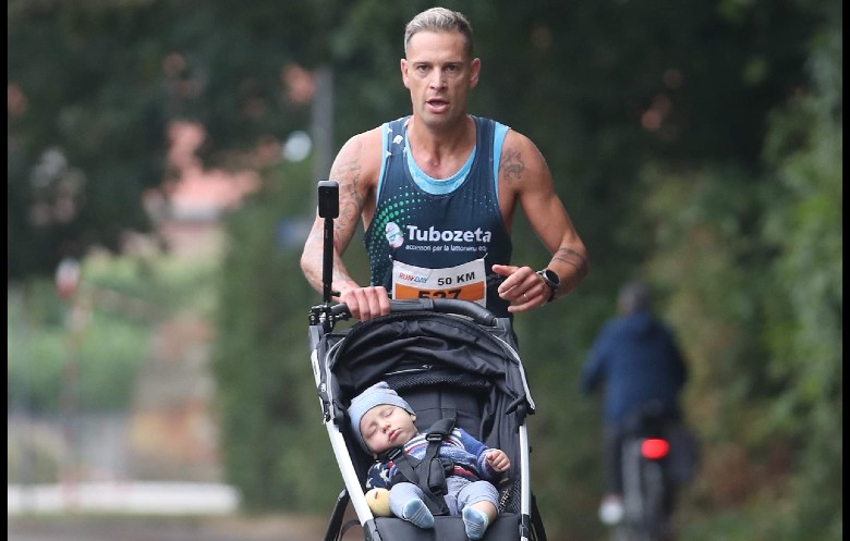 Fastest 50 km pushing a pram (male) | Guinness World Records