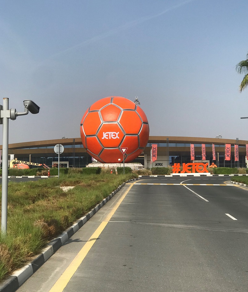 Largest fiberglass sculpture of a sphere (supported) | Guinness World ...