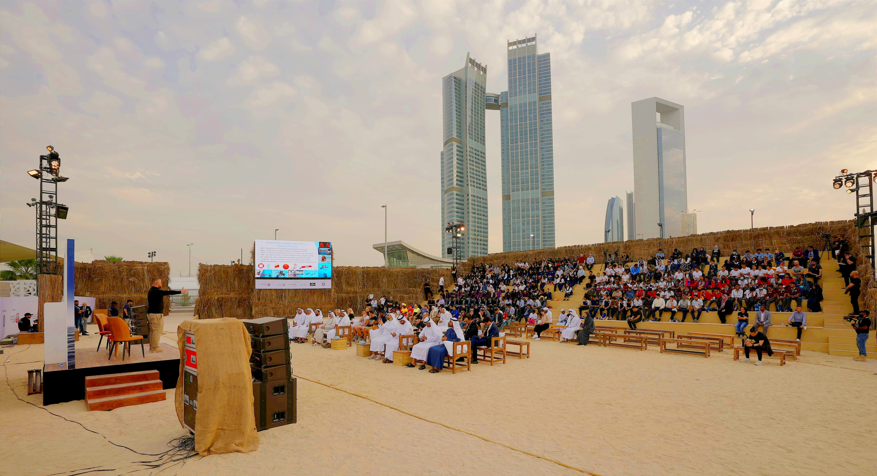Largest water safety lesson | Guinness World Records