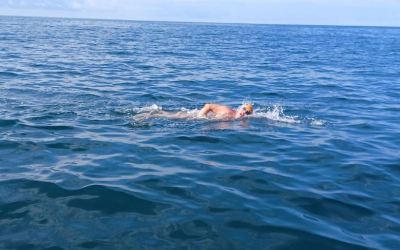 Fastest swim crossing of the Bristol Channel (Ilfracombe-Swansea route ...