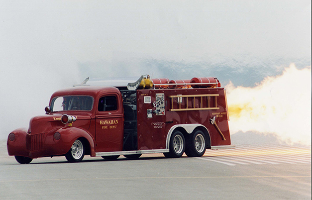 Fastest jet-powered fire truck | Guinness World Records