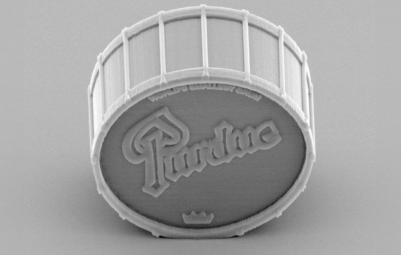 Smallest 3D-printed sculpture of a percussion instrument | Guinness ...