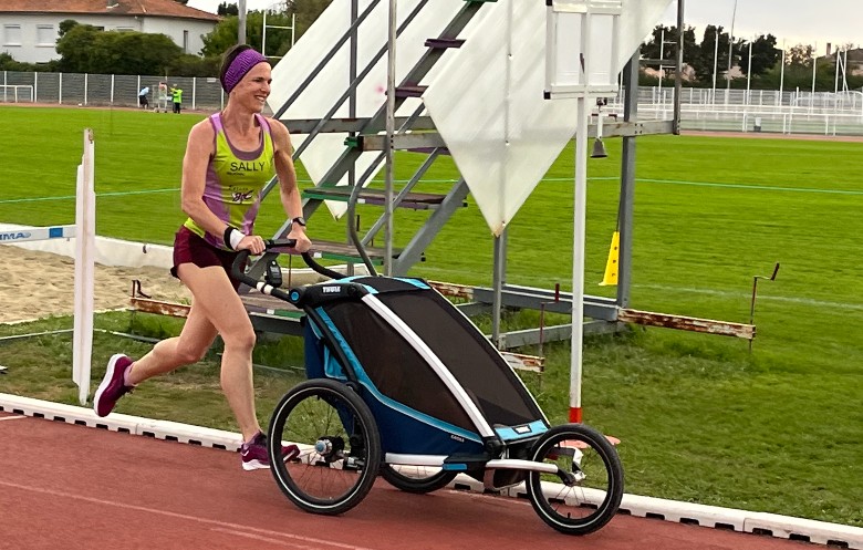 Fastest 1 km pushing a pram (female) | Guinness World Records