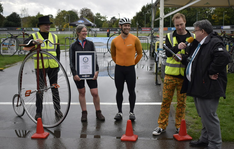 Fastest 1 km on a penny farthing (male) | Guinness World Records