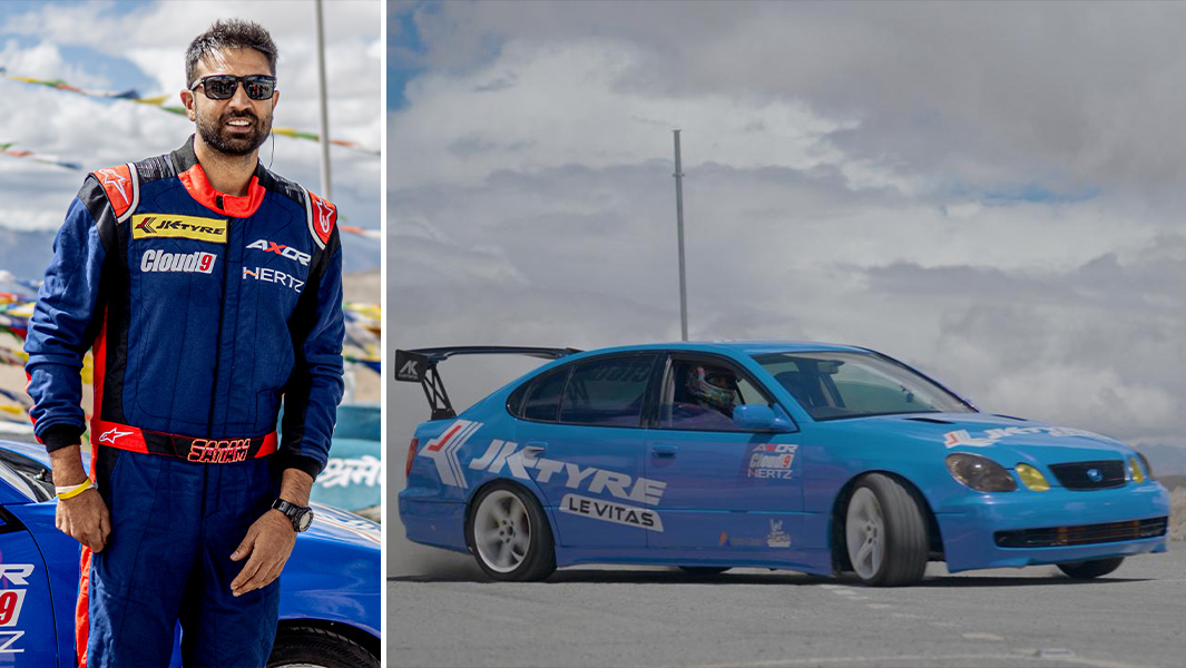 Highest altitude drift by a car | Guinness World Records