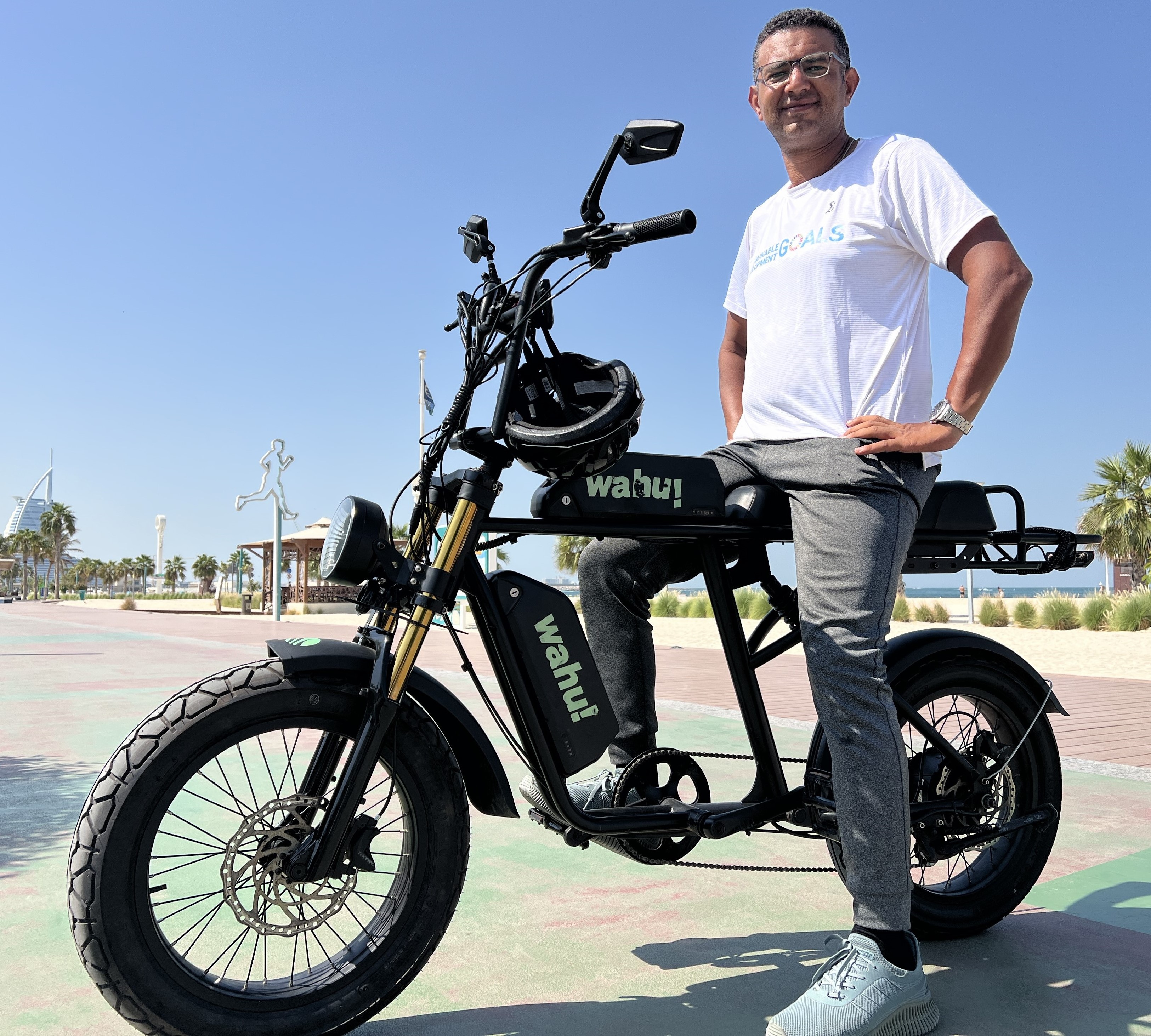 Most cities visited in a continuous journey by a motorized bicycle ...