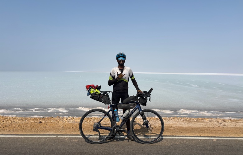 Fastest unsupported India E-W crossing by standard bicycle (WUCA) (male ...