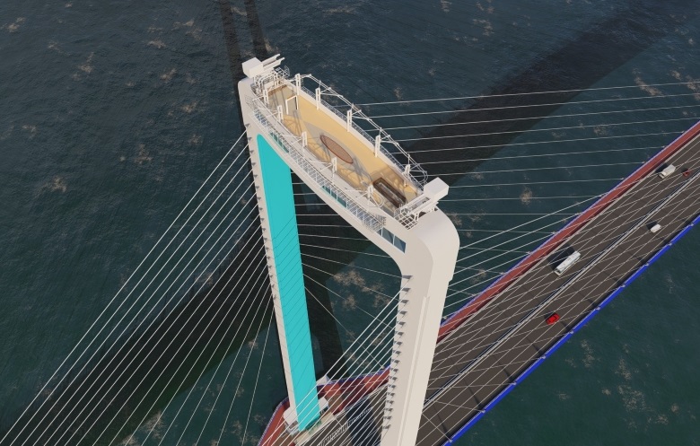 Highest bridge observatory on sea | Guinness World Records