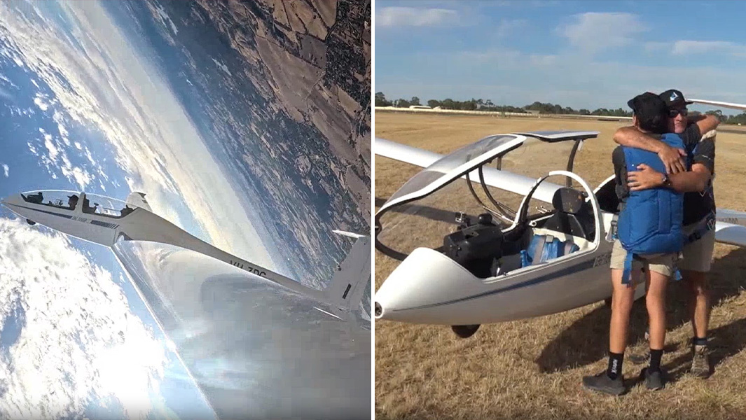 Most inside loops performed consecutively in a glider | Guinness World ...