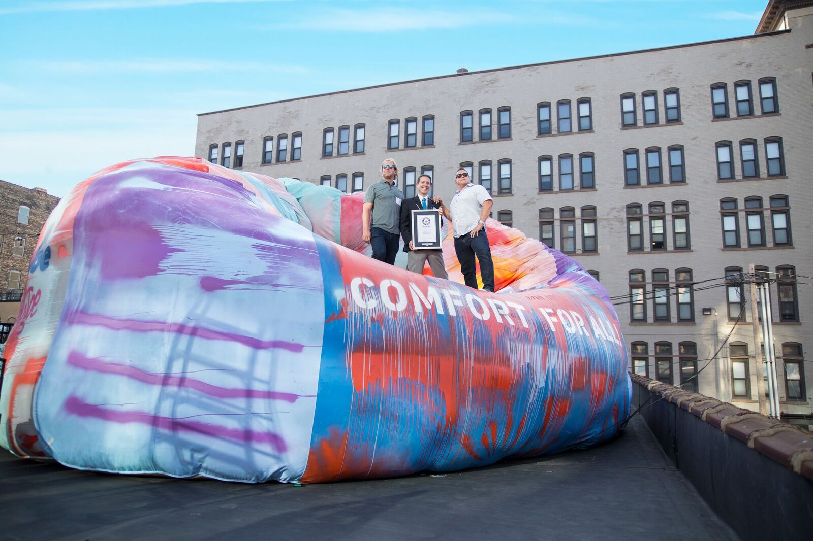 Largest bean bag | Guinness World Records