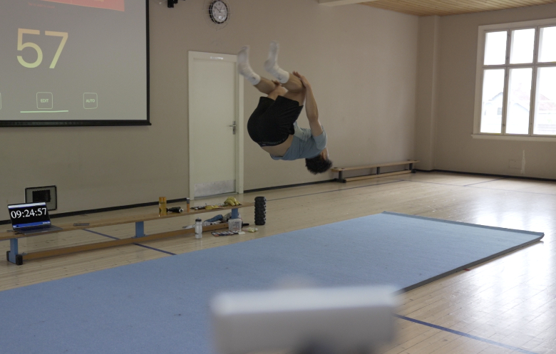 Most backwards somersaults in 24 hours | Guinness World Records