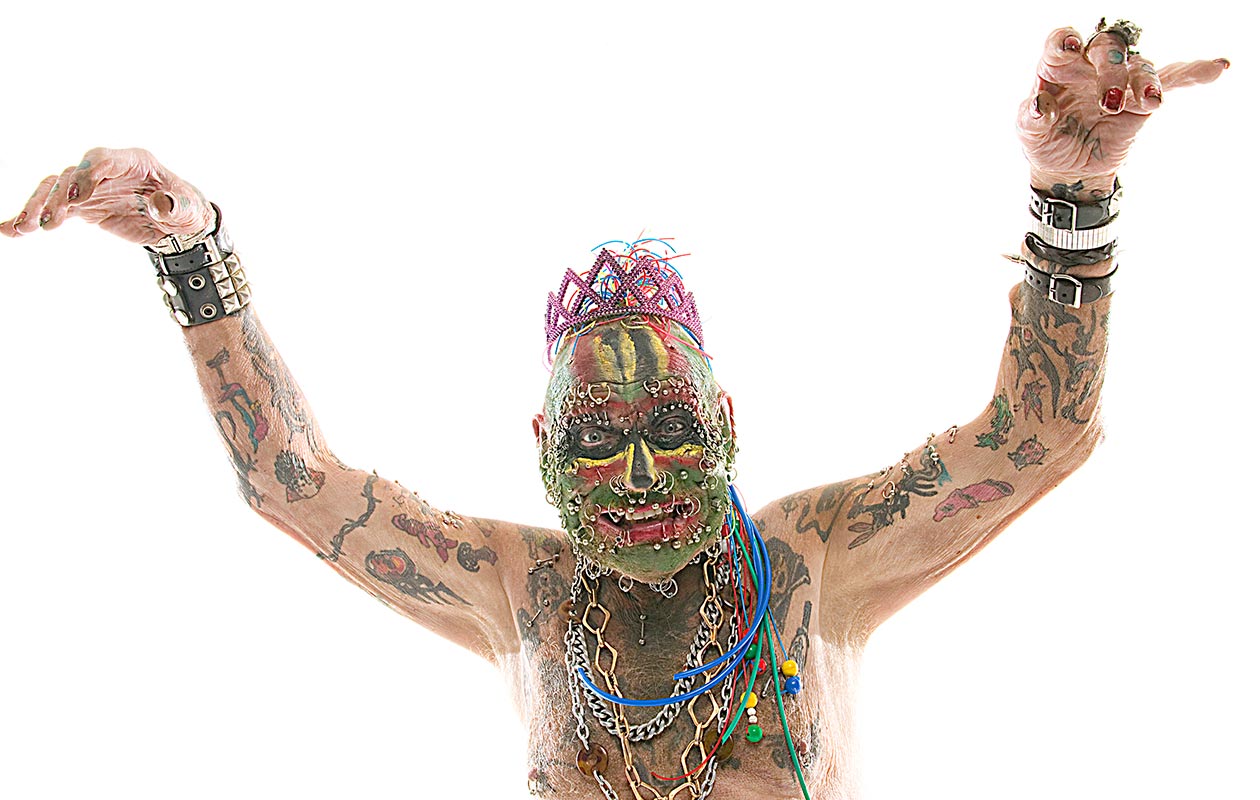 Most piercings, single count (senior citizen) | Guinness World Records