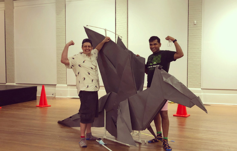 Largest origami dragon | Guinness World Records