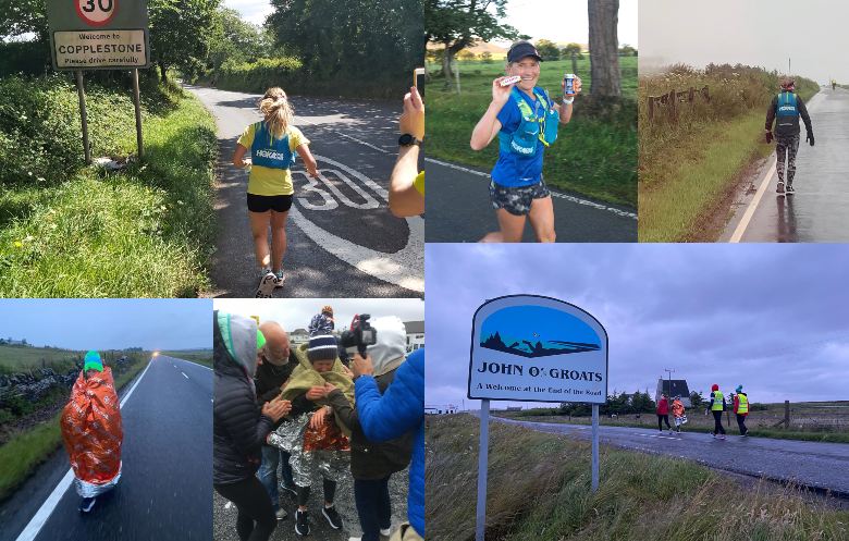 Fastest journey from Land's End to John-O'-Groats on foot (female ...