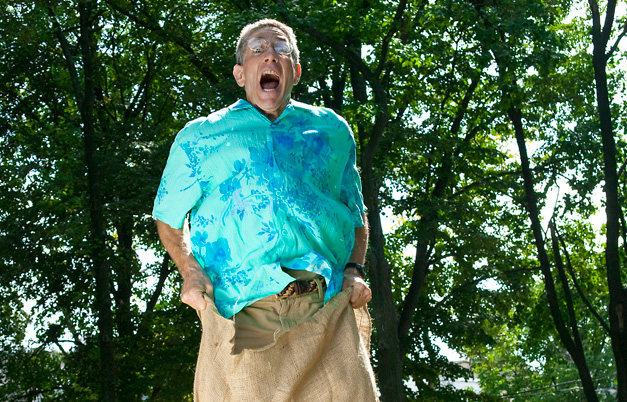 Fastest sack race one mile | Guinness World Records