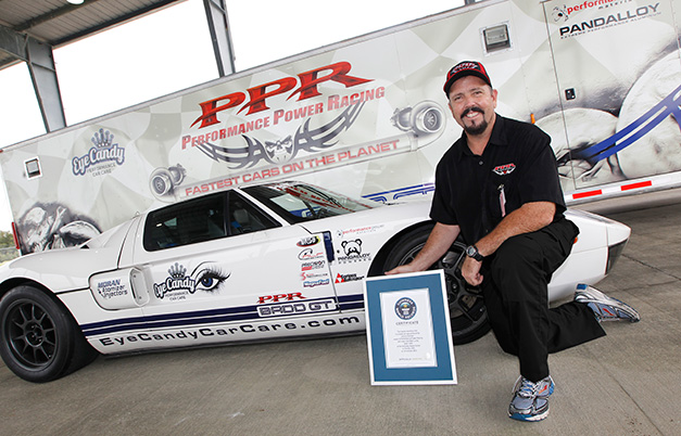 Fastest standing mile – car | Guinness World Records