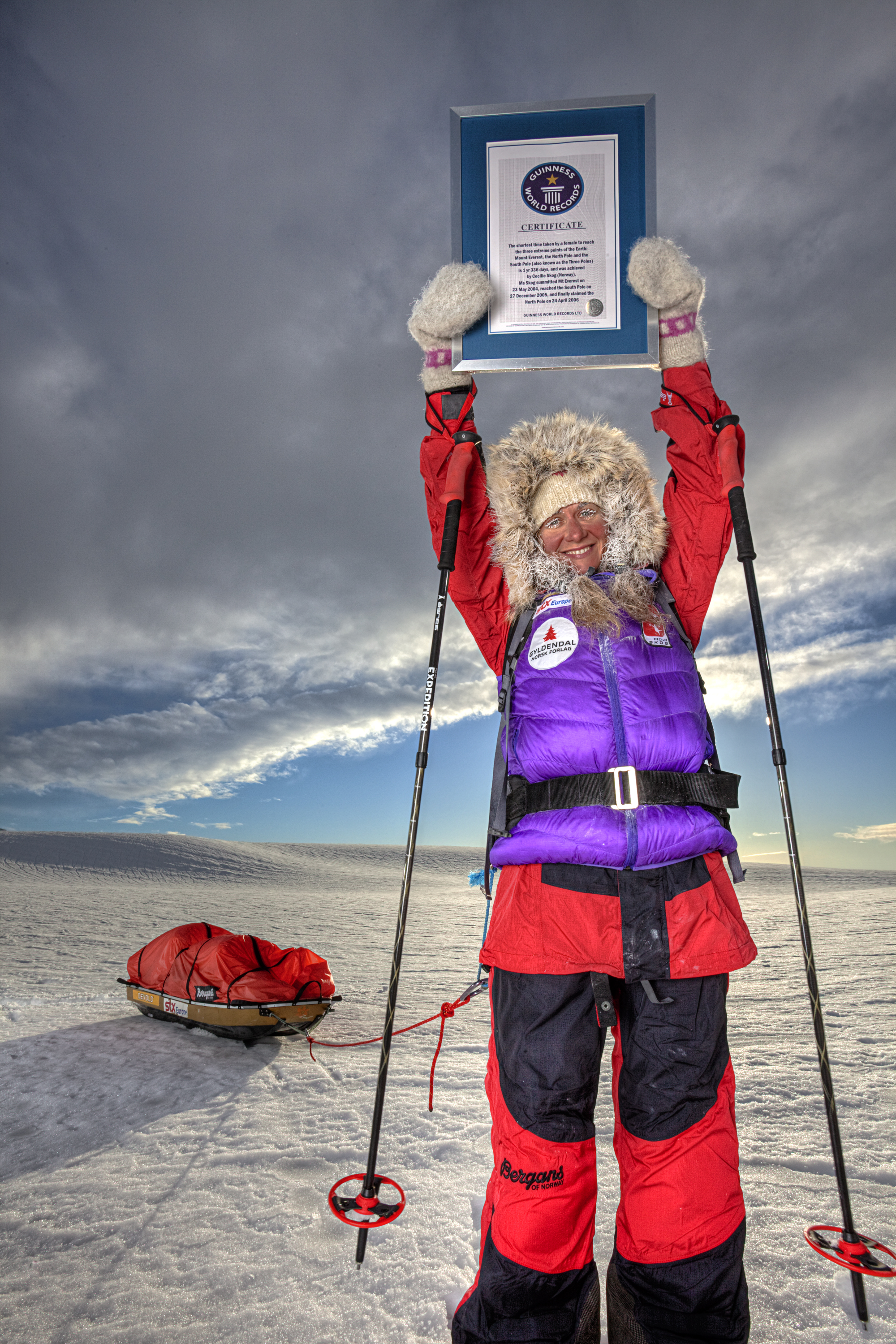 Fastest time to complete the Three Poles challenge (female) | Guinness ...