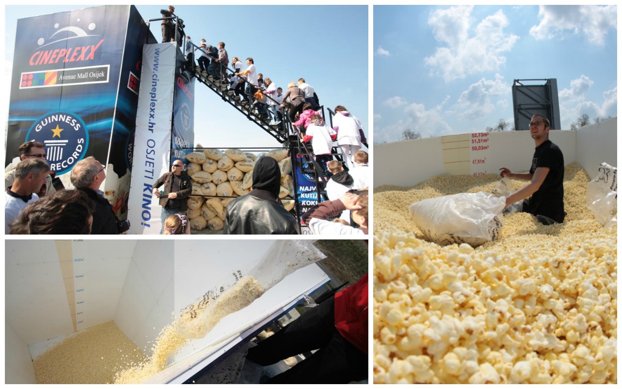 Largest container of popcorn | Guinness World Records