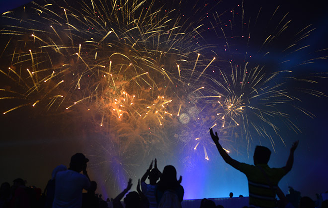 Largest firework display | Guinness World Records